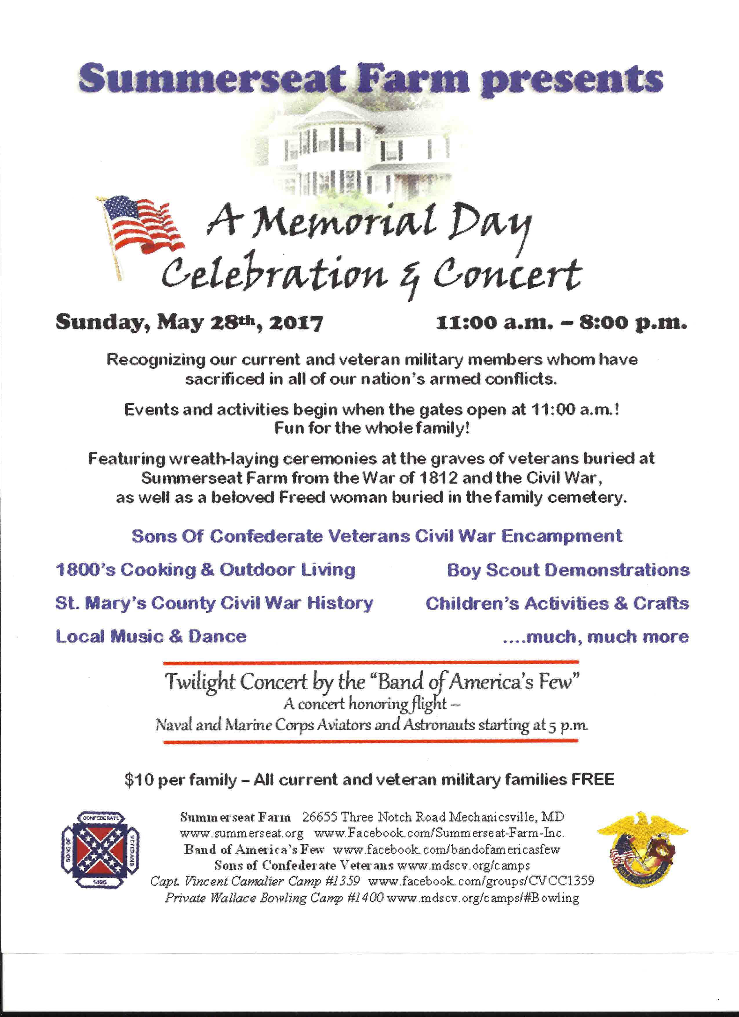 A Memorial Day Celebration & Concert – IT Management Group